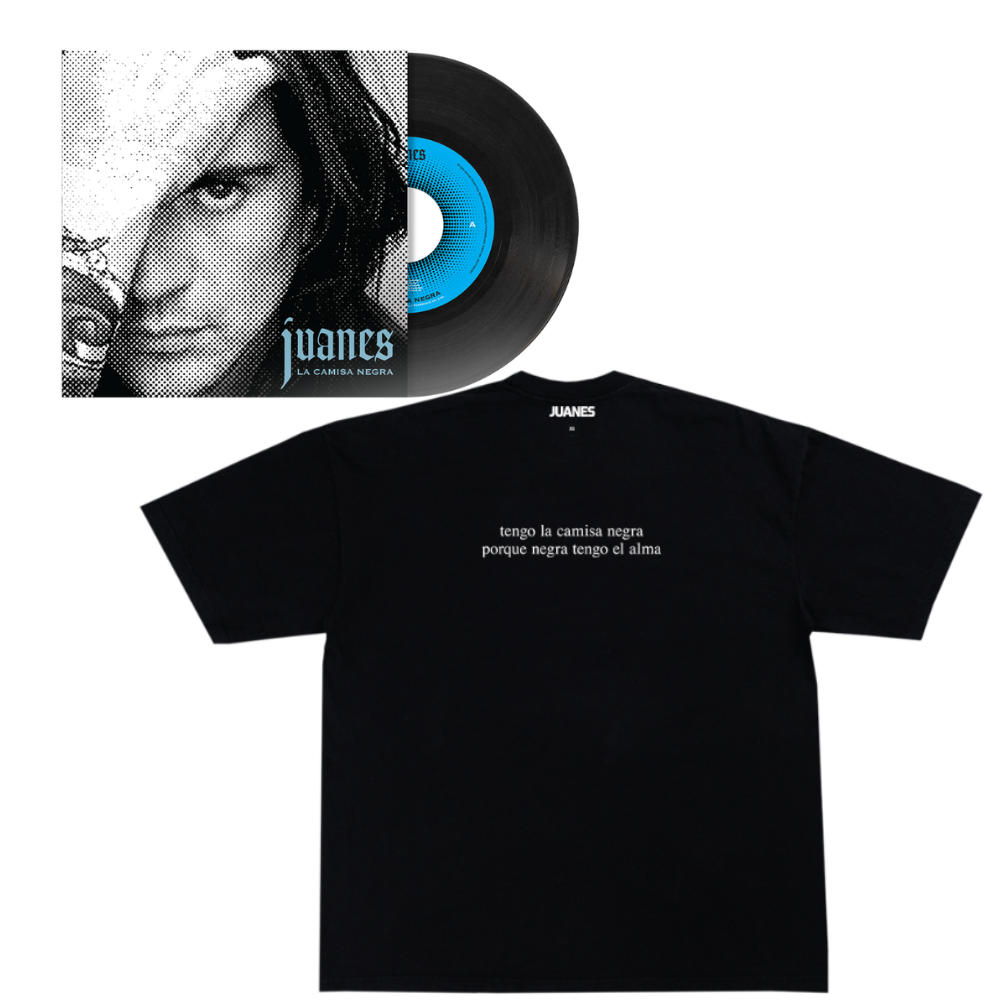 La Camisa Negra Vinyl + Tee Bundle - Juanes Official Store